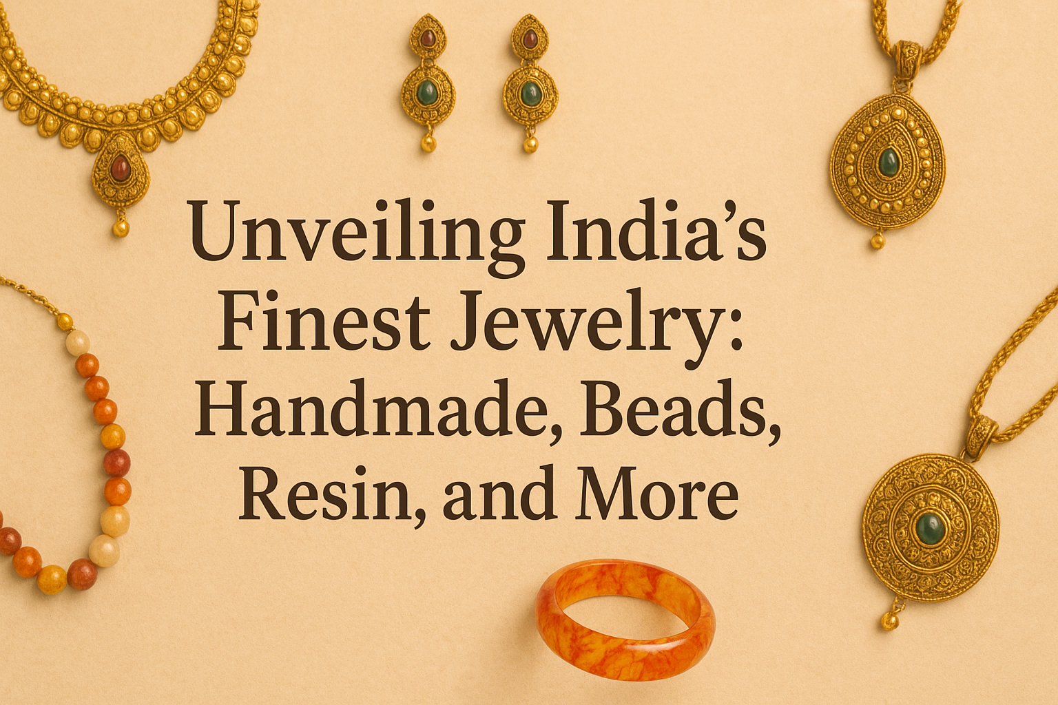 Unveiling India’s Finest Jewelry: Handmade, Beads, Resin, and More – Karukarjo