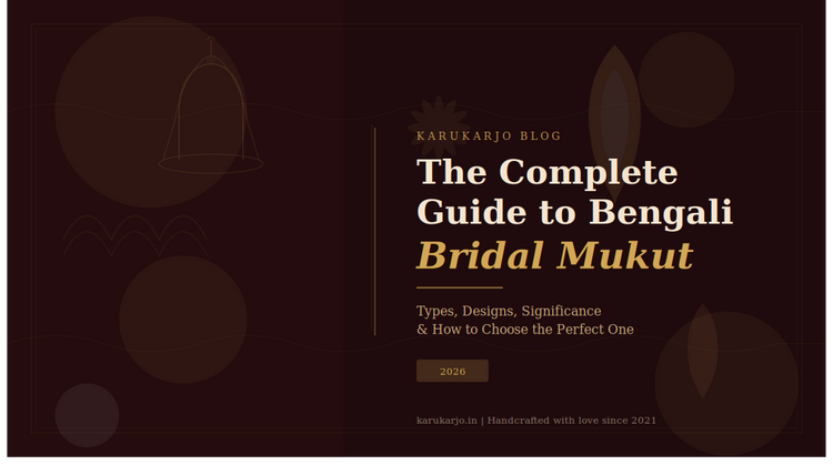 The Complete Guide to Bengali Bridal Mukut: Types, Designs & How to Ch ...