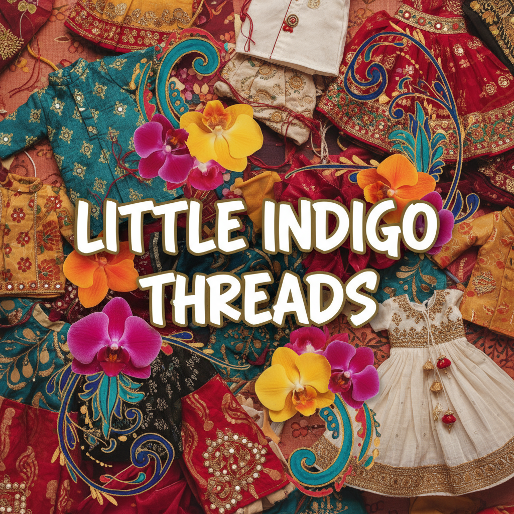 Discover the Magic of Handmade & Hand Painted Ethnic Wear for Kids in ...