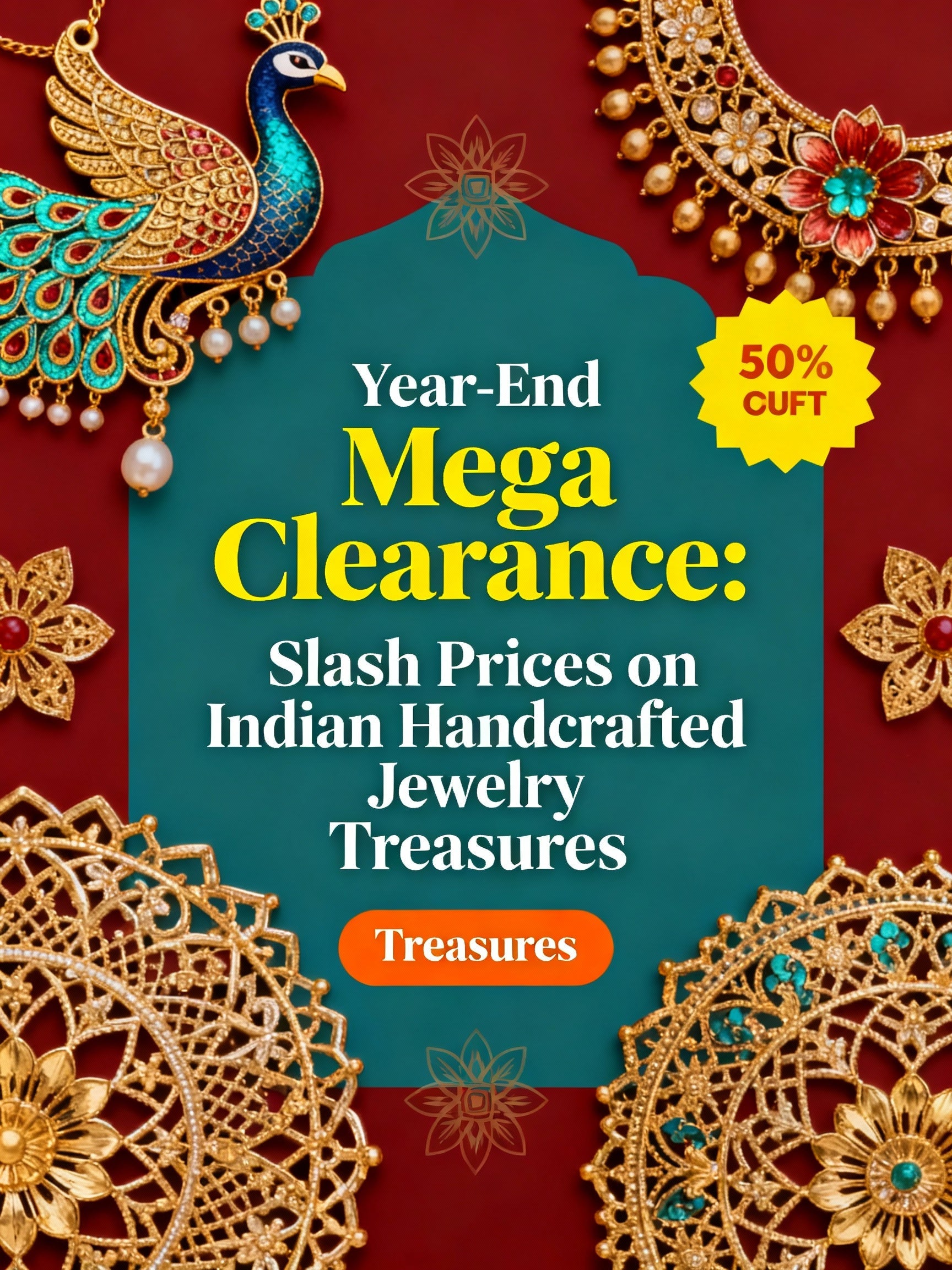 Year-End Mega Clearance: Slash Prices on Indian Handcrafted Jewelry Tr ...
