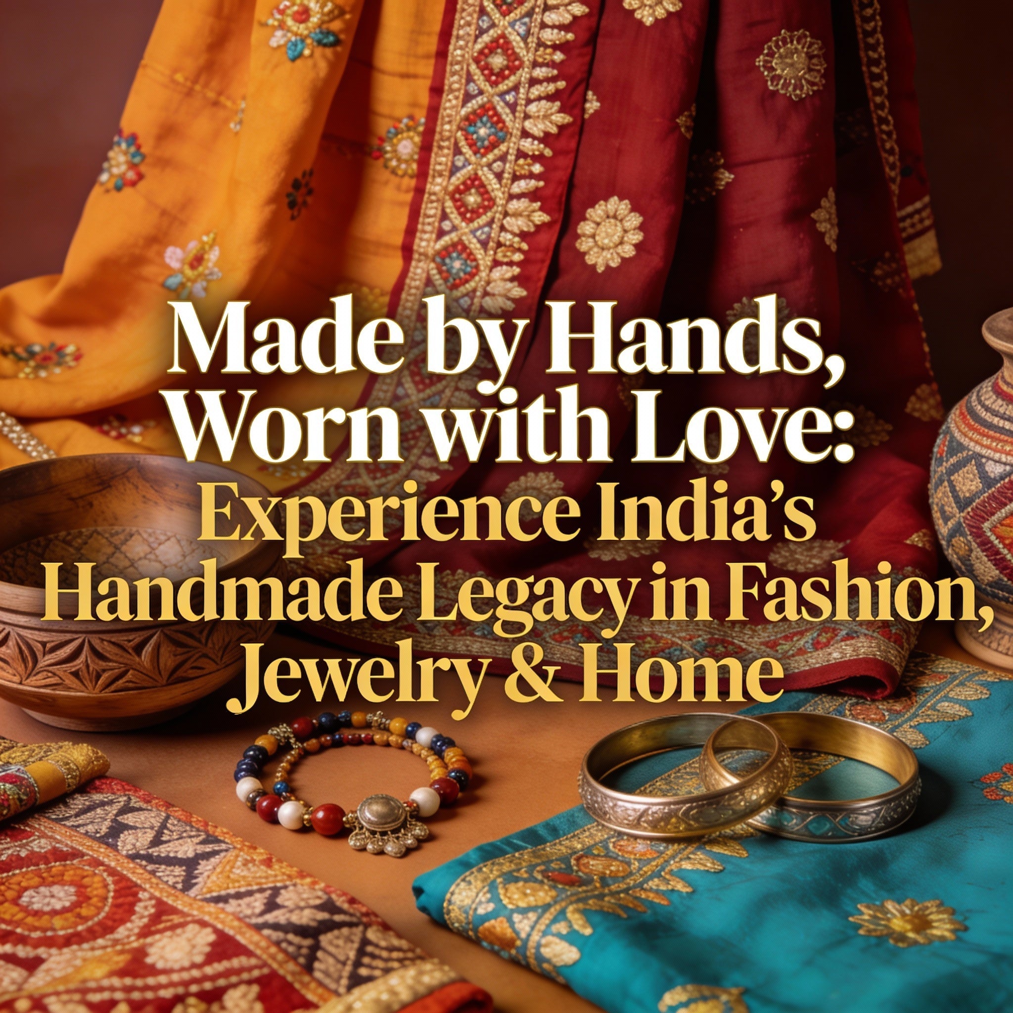 Made by Hands, Worn with Love: Experience India’s Handmade Legacy in F ...