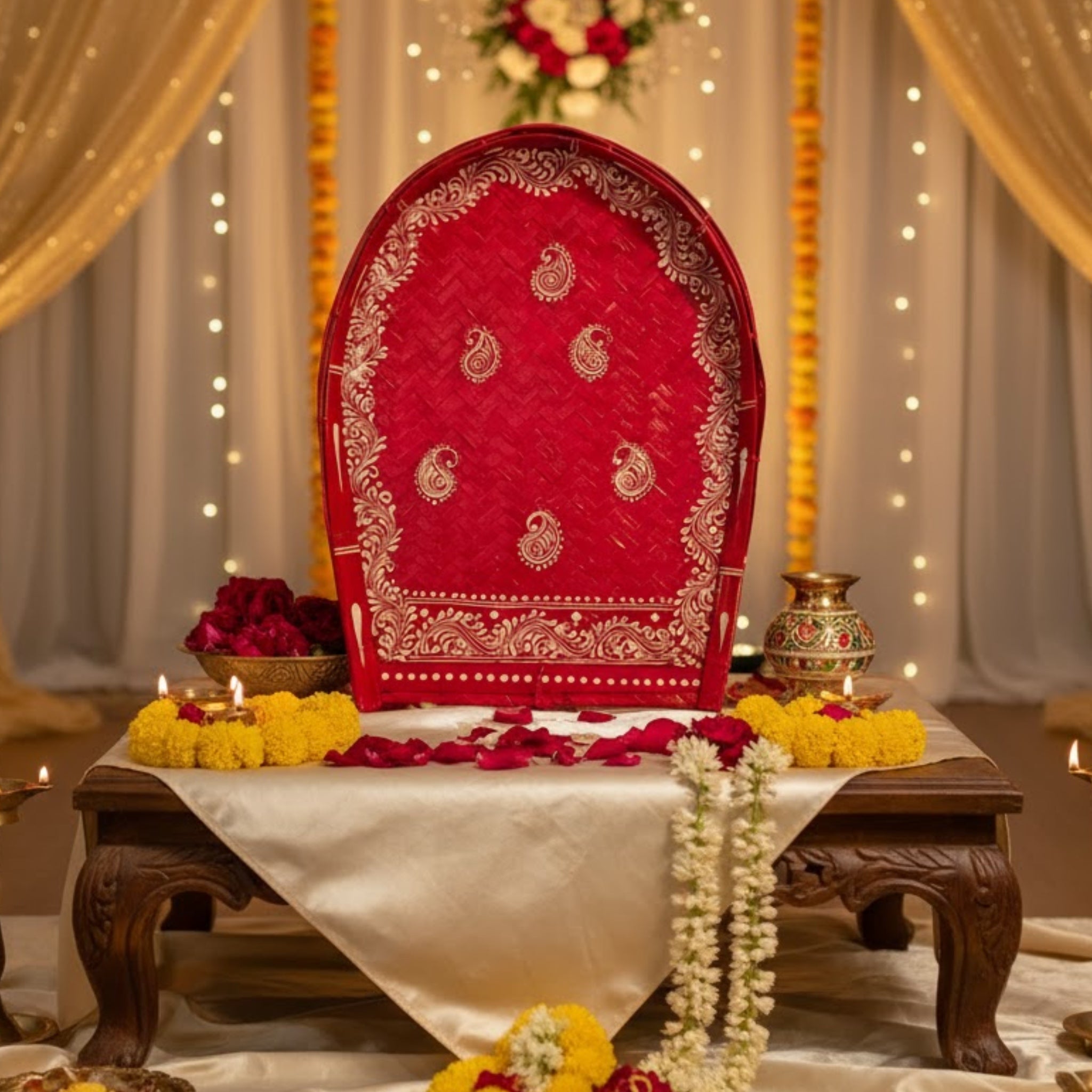 Traditional Brass Khoidan Kulo for Weddings – Karukarjo